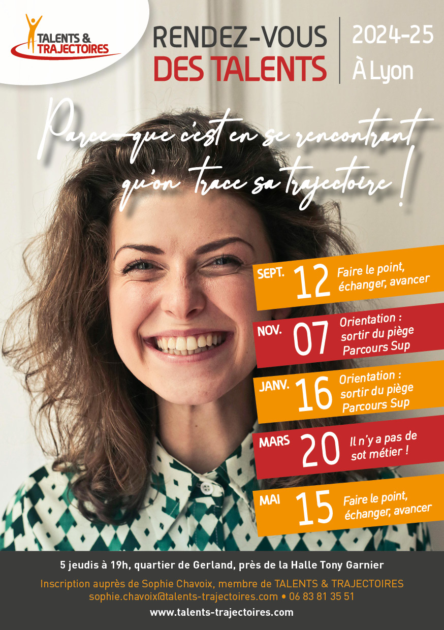 Lyon I RENDEZ-VOUS DES TALENTS 2024-2025 - Talents & Trajectoires